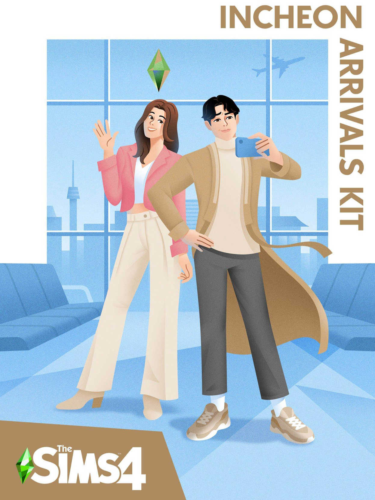 Купить The Sims 4: Incheon Arrivals Kit по лучшей цене 🏷️ | GameScribe